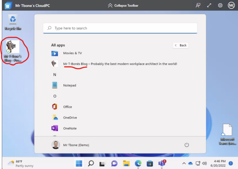 Deploy Progressive Web App (PWA) with Intune - Mr T-Bone´s Blog