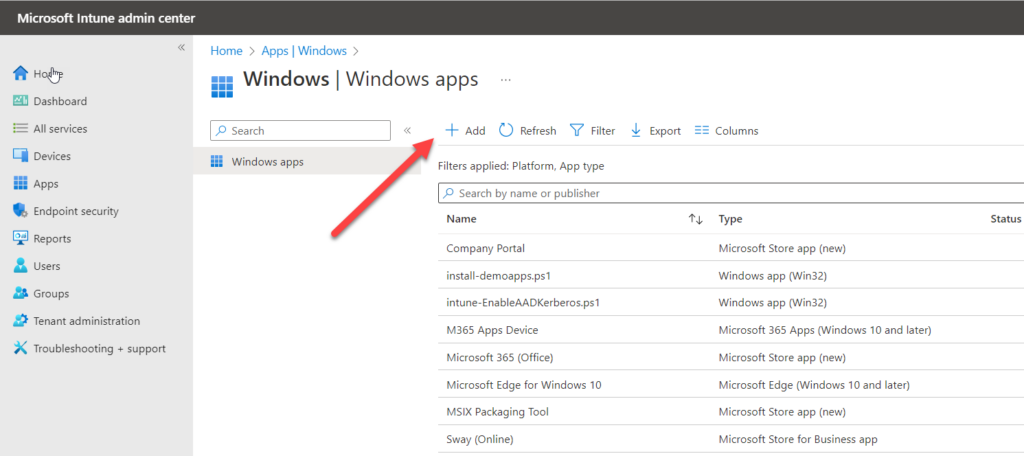 Publish Win32 apps to device groups in Company Portal – Mr T-Bone´s Blog